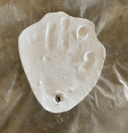 Handprint Ghost Ornaments – Zeebra Child